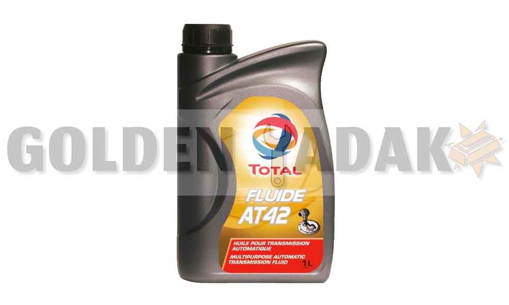 روغن گیربکس اتومات توتال FLUIDE AT 42 حجم 1 لیتر - گلدن یدک